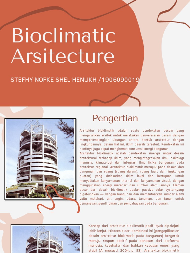 Bioclimatic Architecture | PDF