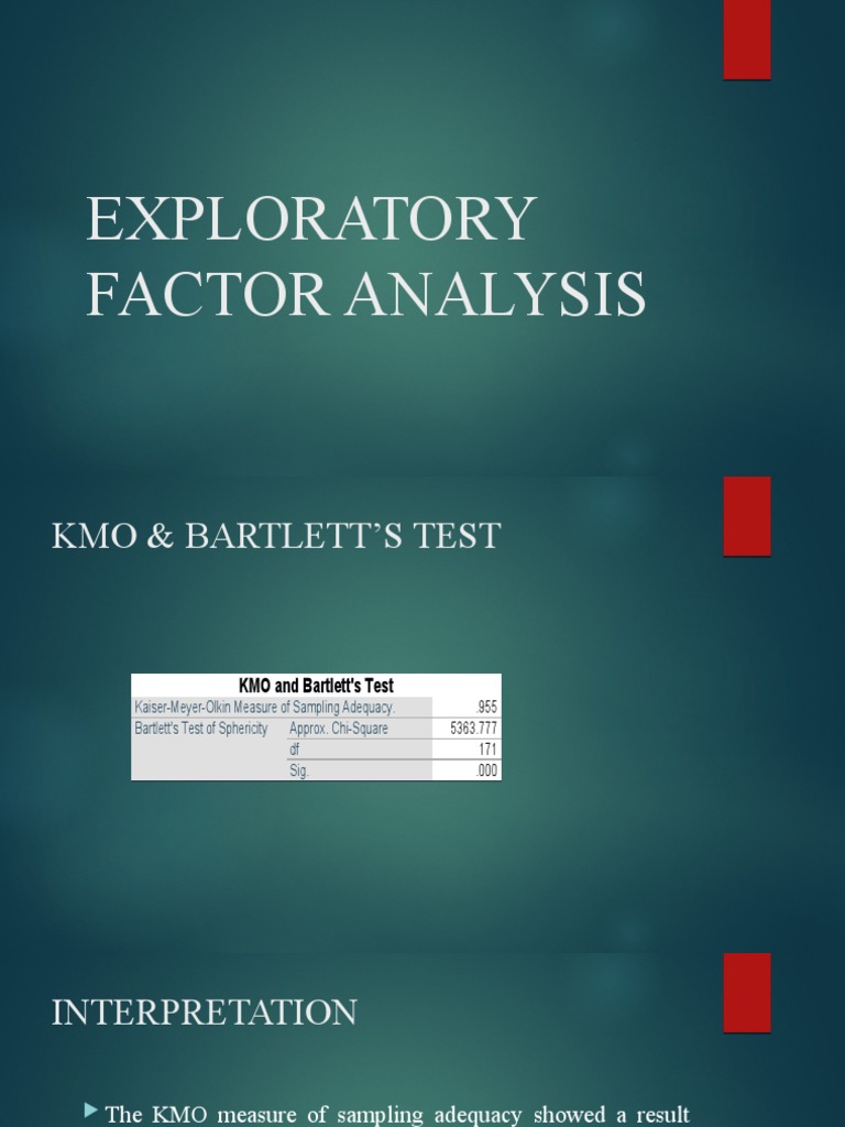 Exploratory Factor Analysis | PDF | Factor Analysis | Applied Mathematics