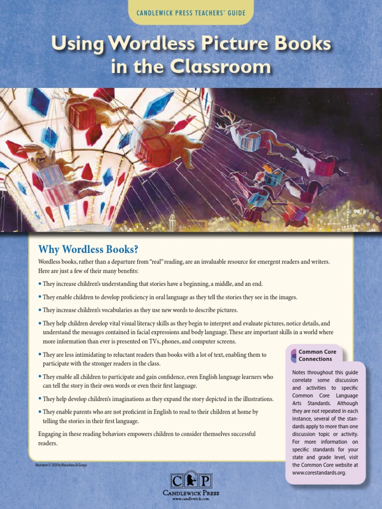 Using Wordless Picture Books in The Classroom Teachers Guide | PDF ...