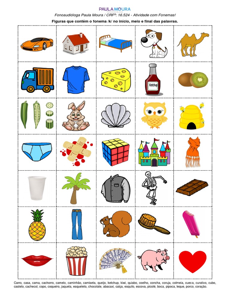 Fonema K | PDF