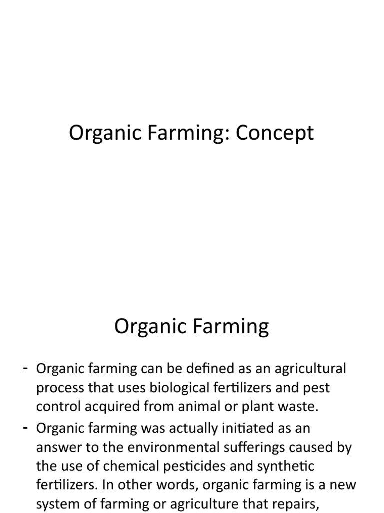 Organic Farming | PDF