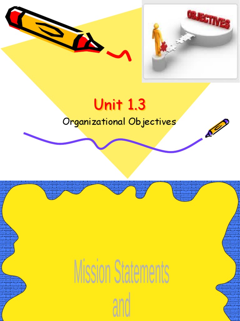 Organizational Objectives IB Business Management | Download Free PDF ...