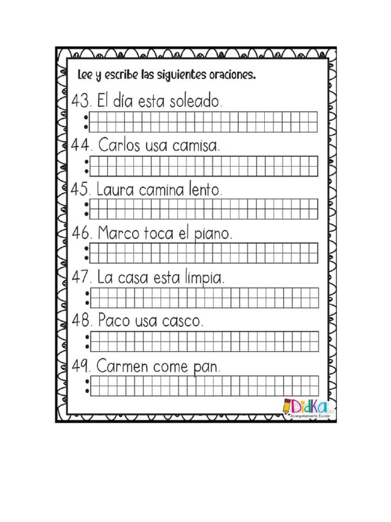 Leo y Escribo Palabras | PDF