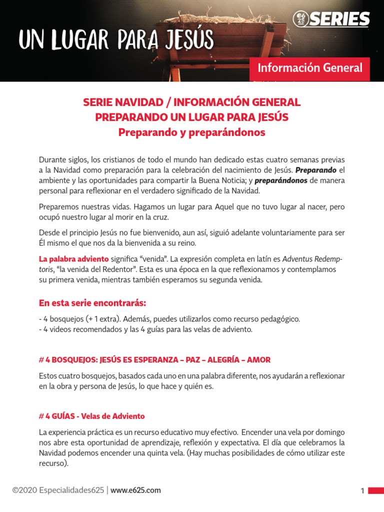 Serie Navidad Info General | PDF
