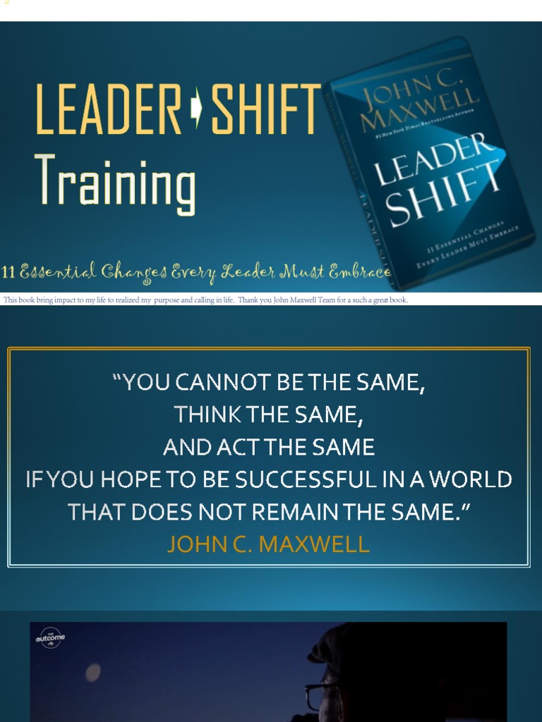 Leadership Leadershift S PDF | PDF | Leadership | Cognition