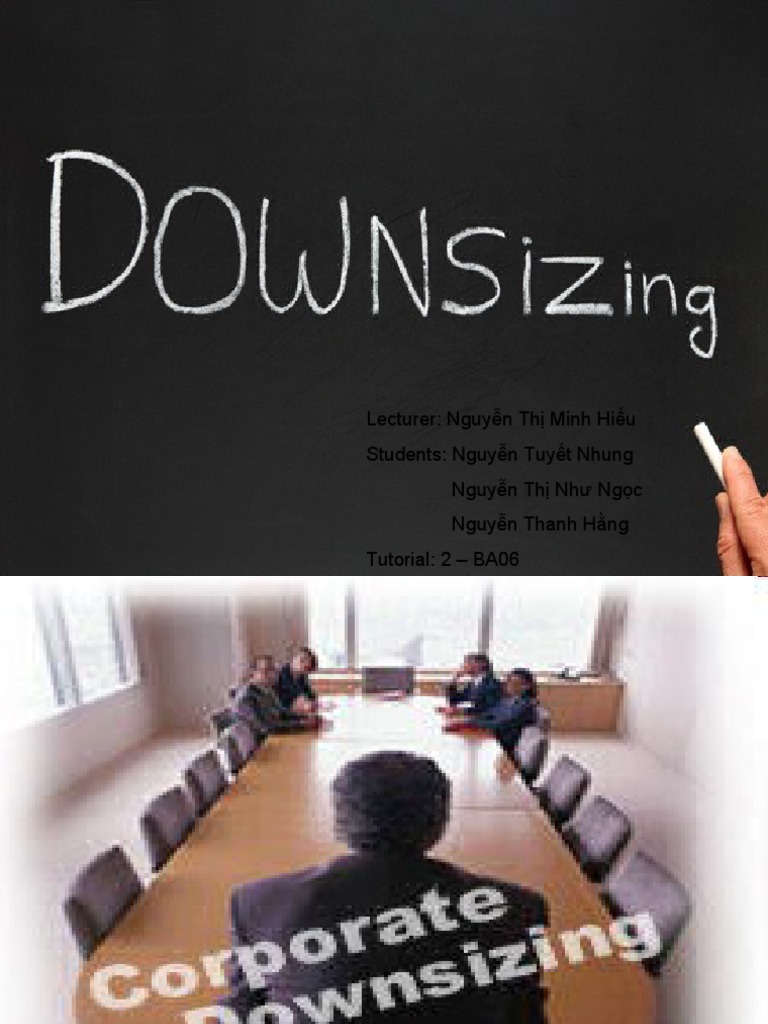 Downsizing | PDF | Layoff | Hewlett Packard