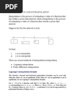 Lagrange's Interpolation - Solved Example Problems | PDF ...