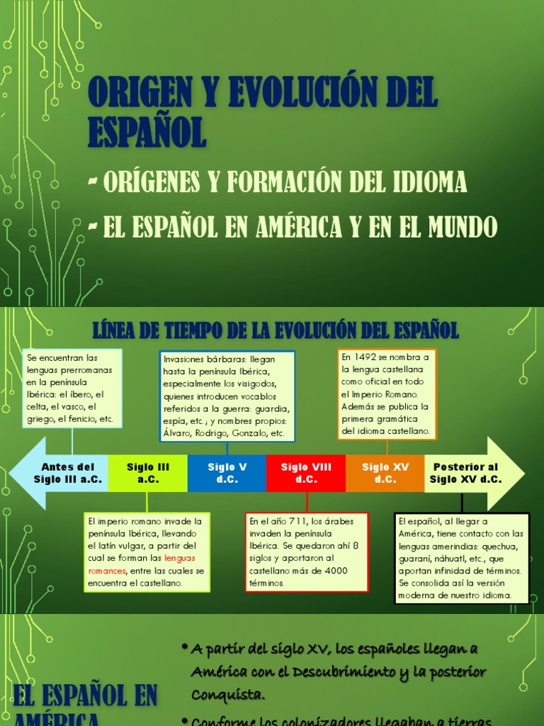 Origen y Evolucion Del Español | PDF