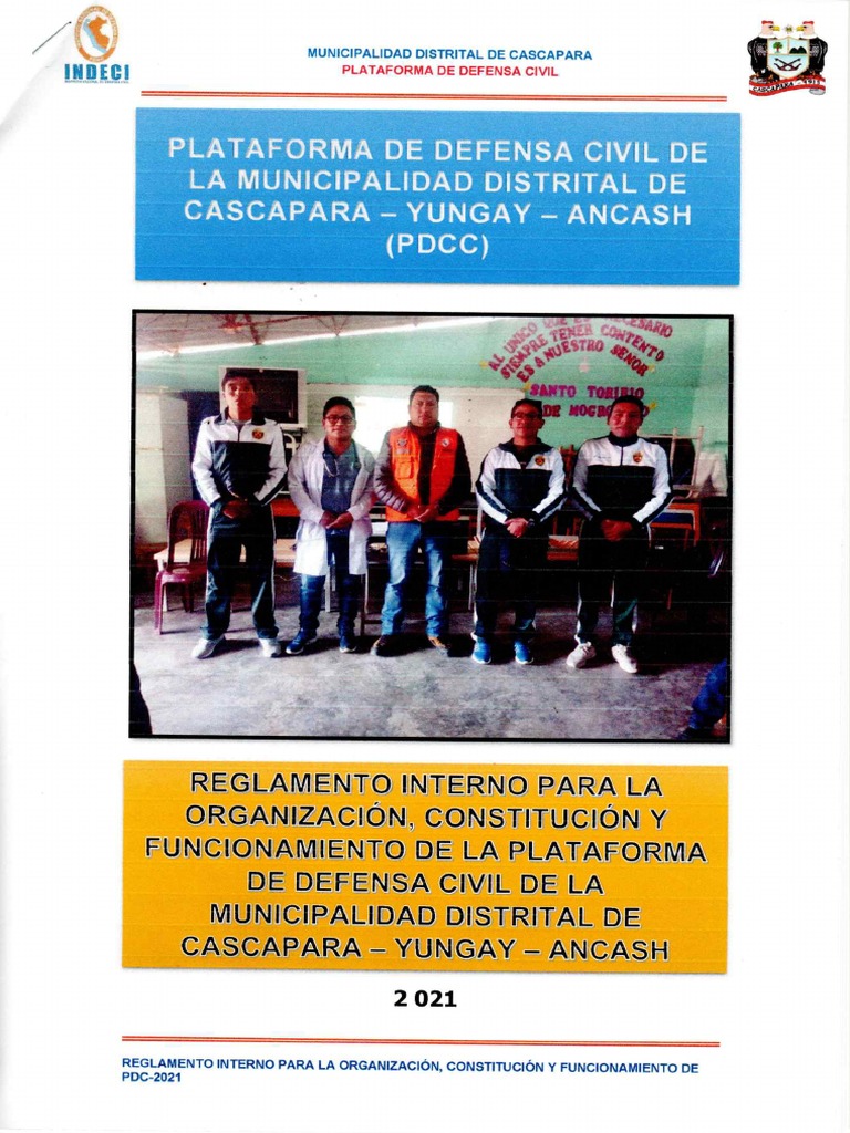 Reglamento Interno PDCC 2021 | PDF