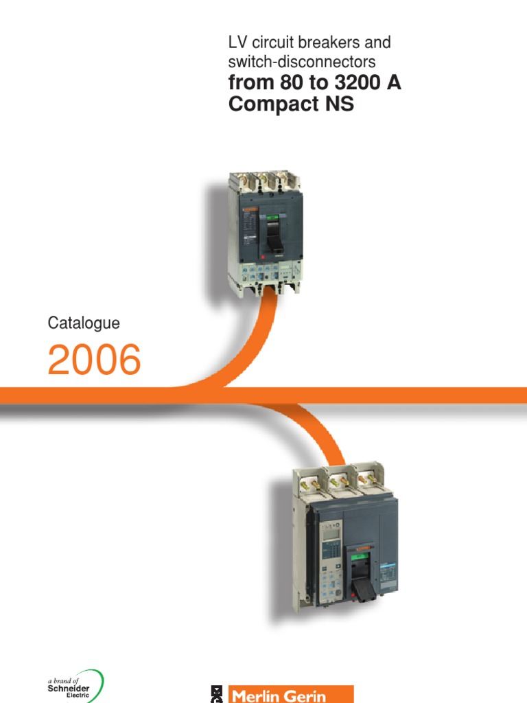 Compact NS From 80 To 3200A | PDF | Electrical Engineering | Electricity