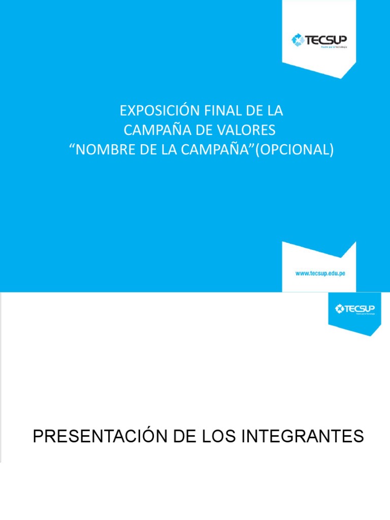 Exposición Final | PDF
