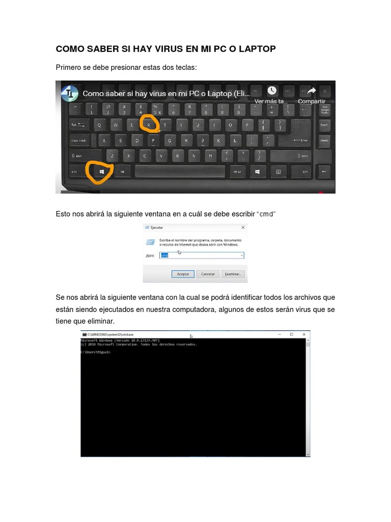 Virus en PC | PDF | Virus de computadora | Archivo de computadora
