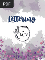 Lettering | PDF