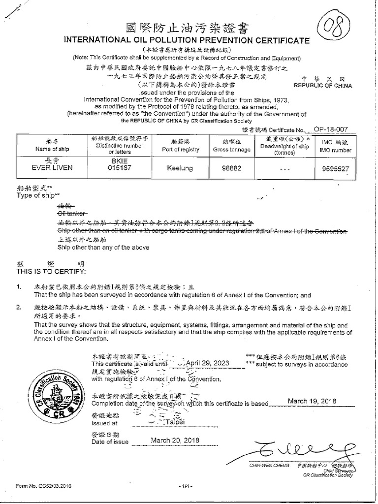 LIVN-IOPP With Supplement | PDF