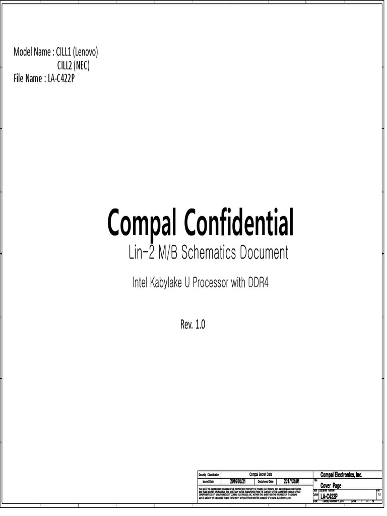 Lenovo G66 Power Sequence Diagram | PDF | Office Equipment | Computer ...
