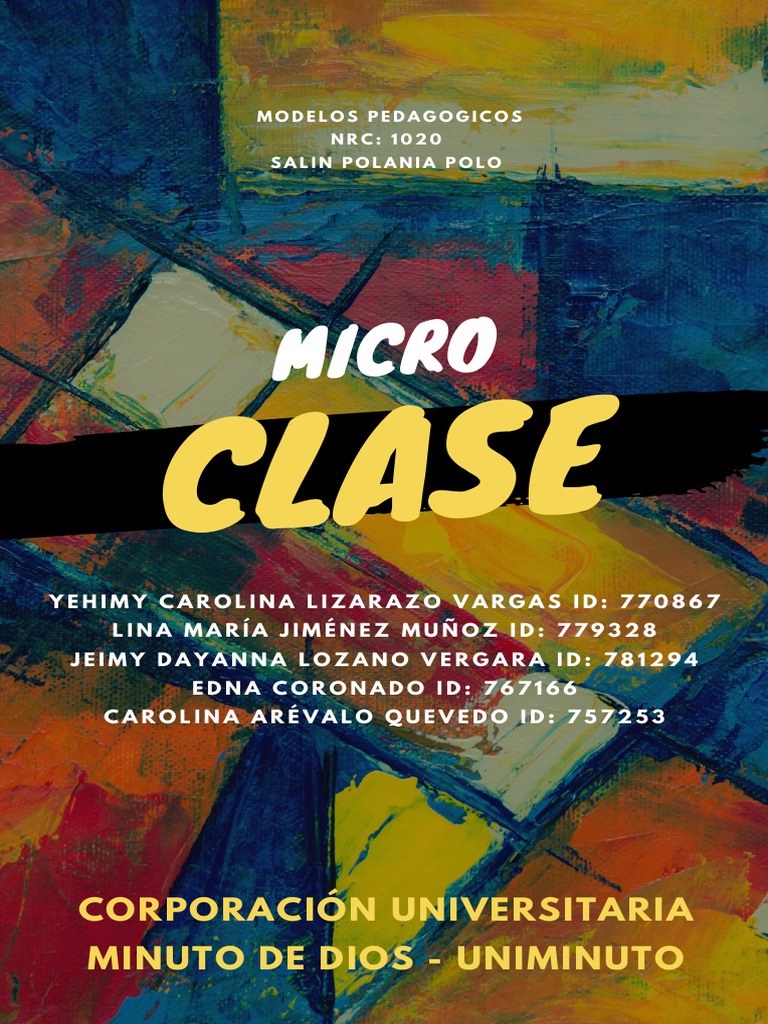 Planeación de Micro Clase | PDF | Aprendizaje | Bailes
