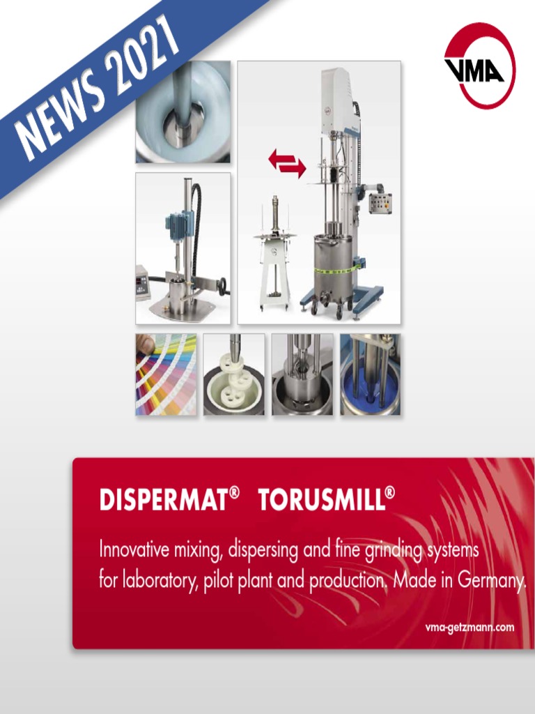 2021 News Dispermat Eng | PDF | Mill (Grinding) | Grinding (Abrasive ...