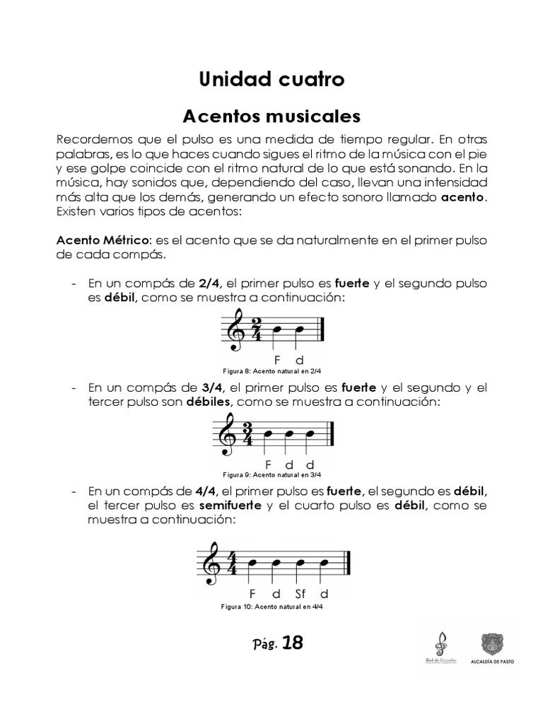 Clase 6 - Acentos Musicales | PDF