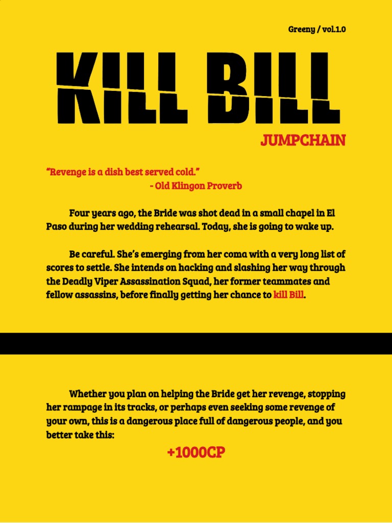 Kill Bill | PDF
