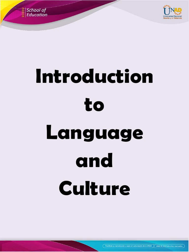 Introduction To Language and Culture | PDF | Dialect | English Language