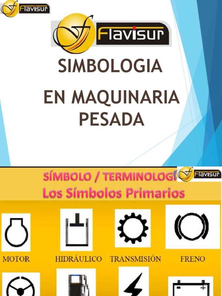 Simbologia de Maquinaria Pesada | PDF