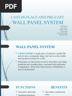 Ribbed Type Wall Panel System Presentation | PDF | Concrete | Wall