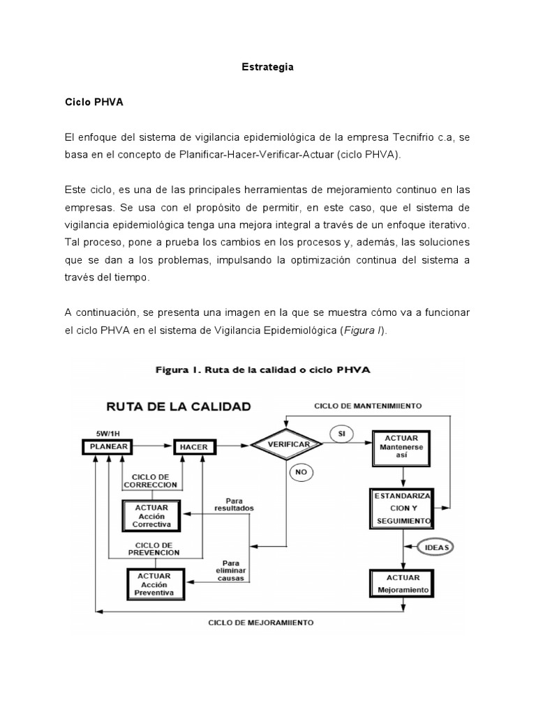 Ciclo PHVA | PDF | Business | Economias