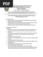 Tata Tertib Pengawas Proktor Dan Teknis Anbk 2025 | PDF