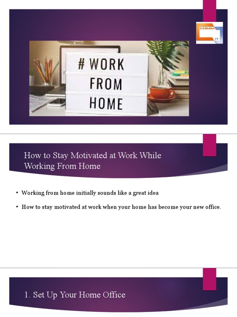 Work From Home | PDF