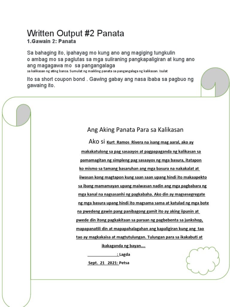 Written Output #2 | PDF