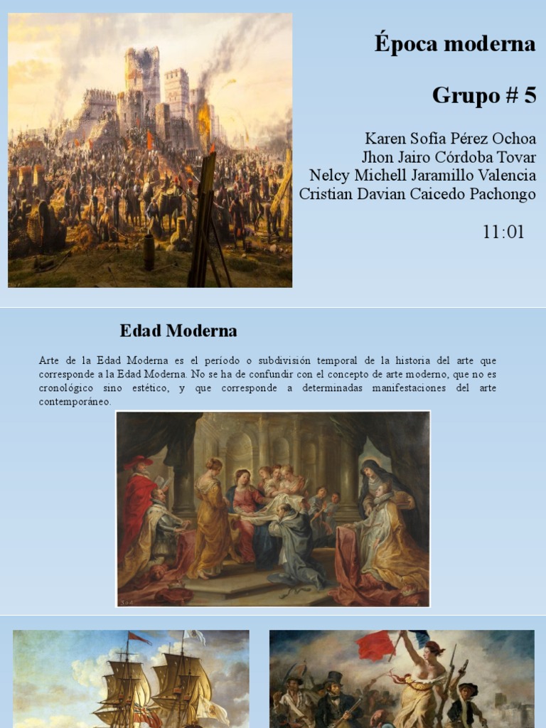 Arte Edad Moderna | PDF | Barroco | Renacimiento