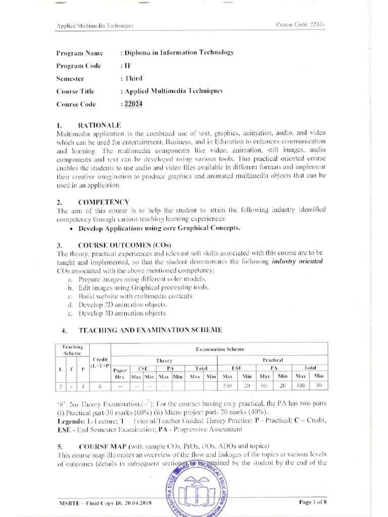 Applied Multimedia Technique | PDF