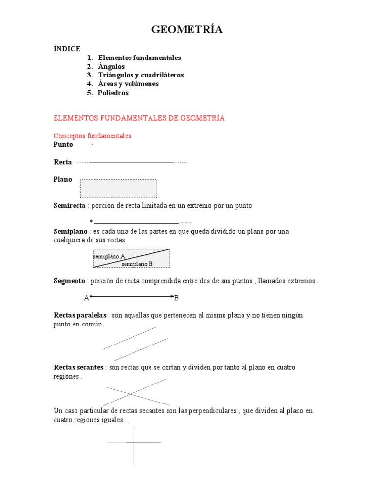 Geometria Basica | PDF