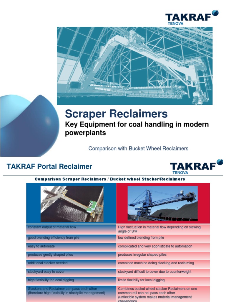 Comparison of Reclaimer Types - Rev. 0 | PDF | Industrial Equipment ...