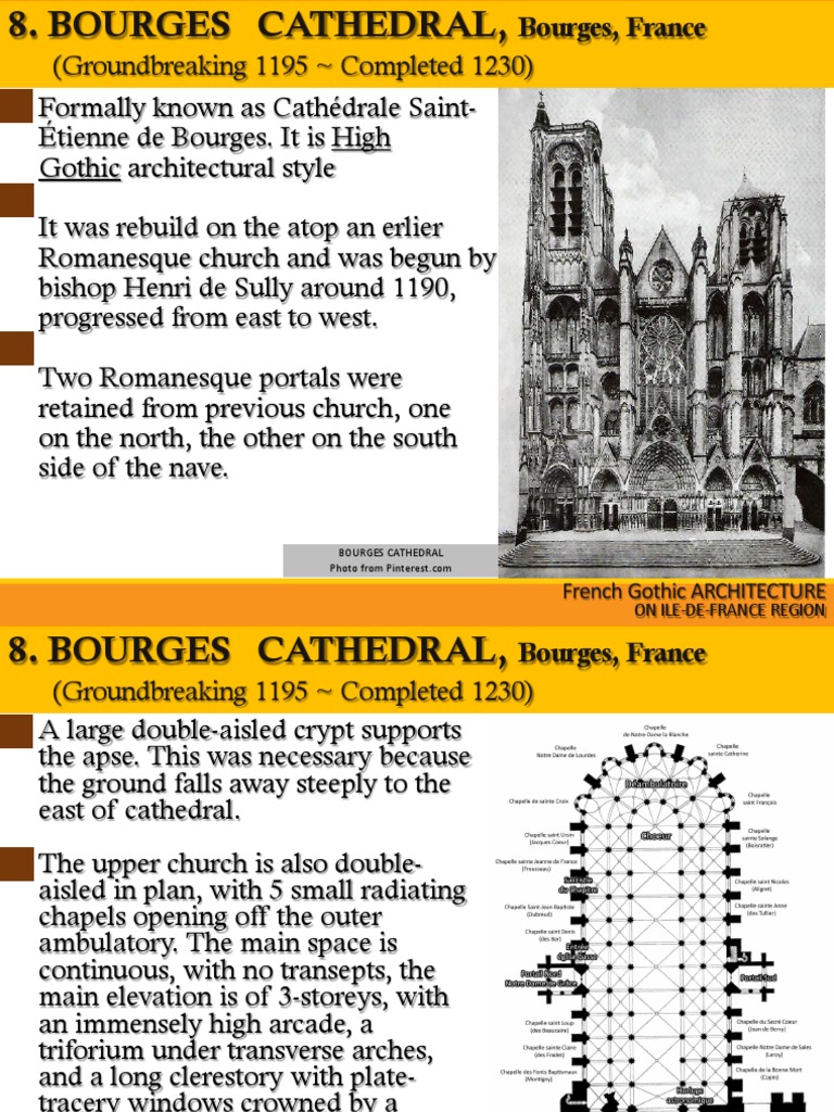 French Gothic Architecture Module 04 | PDF | Gothic Architecture | Style