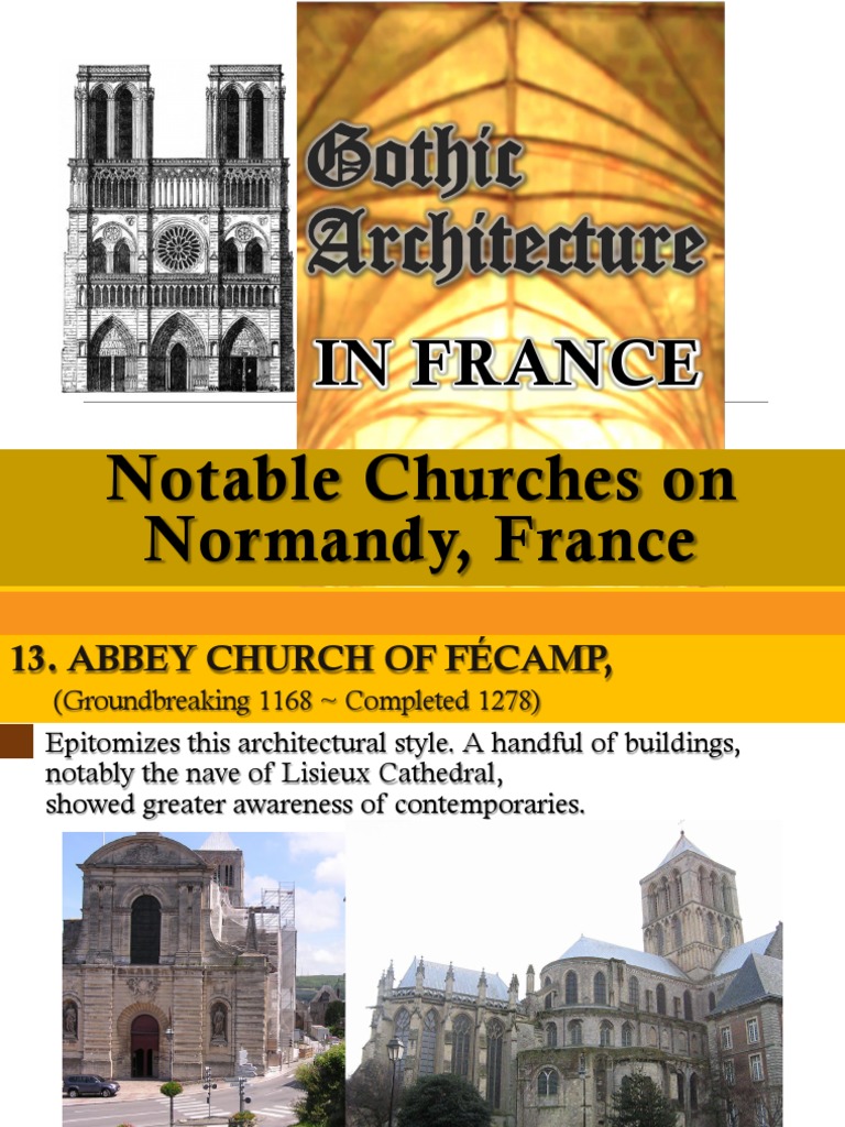 French Gothic Architecture Module 06 | PDF | Gothic Architecture ...
