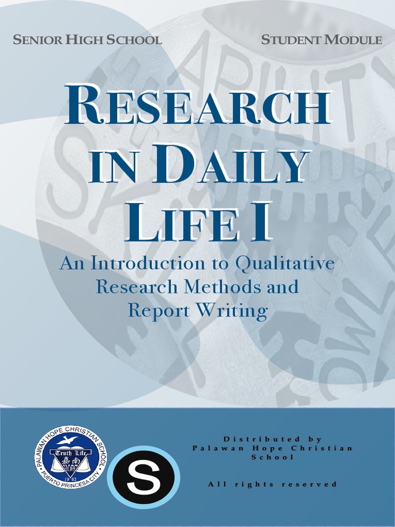 Research in Daily Life 1 Midterms Module | PDF | Statistics | Hypothesis