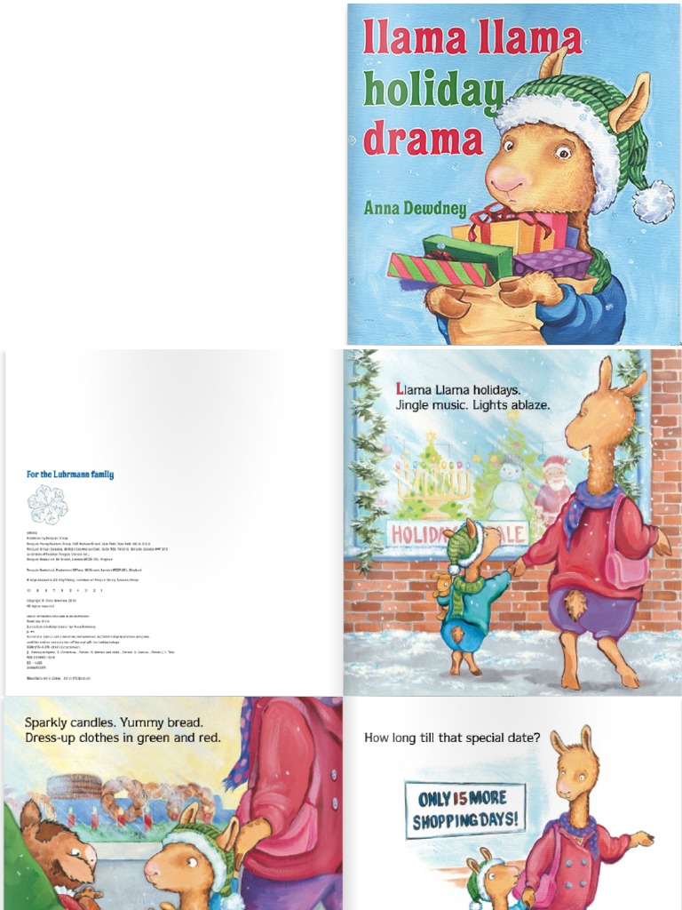 1dewdney Anna Llama Llama Holiday Drama | PDF