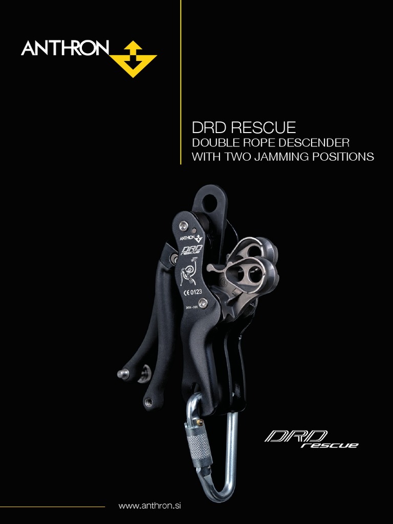 DRD Rescue: Double Rope Descender With Two Jamming Positions | PDF ...