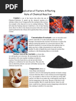 Factors Affecting Reaction Rates Worksheet 1 | PDF | Reaction Rate ...