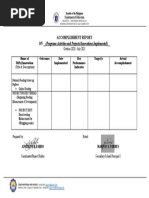 School Action Plan On Adopt-A-School Program | PDF