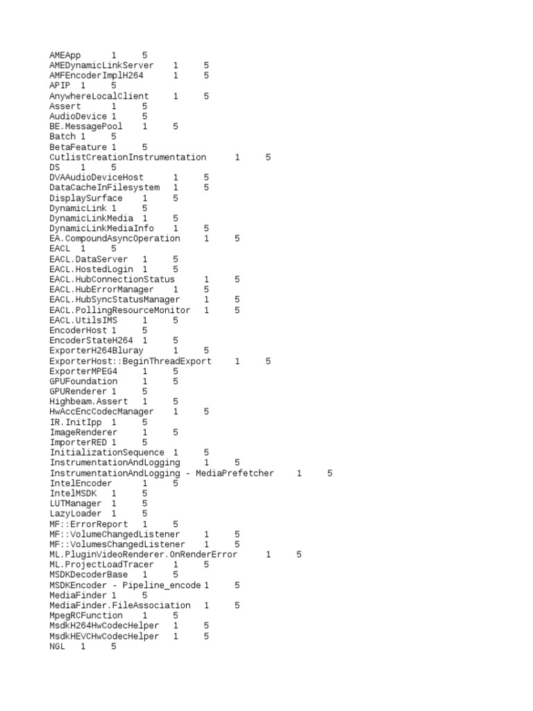 Trace Database | PDF | Business | Computers