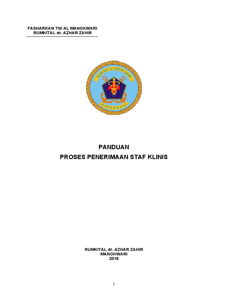 Panduan Rekrutmen Staf Klinis | PDF