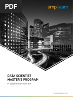 Data Science With Python Updated Brochure | PDF | Data Analysis | Analytics