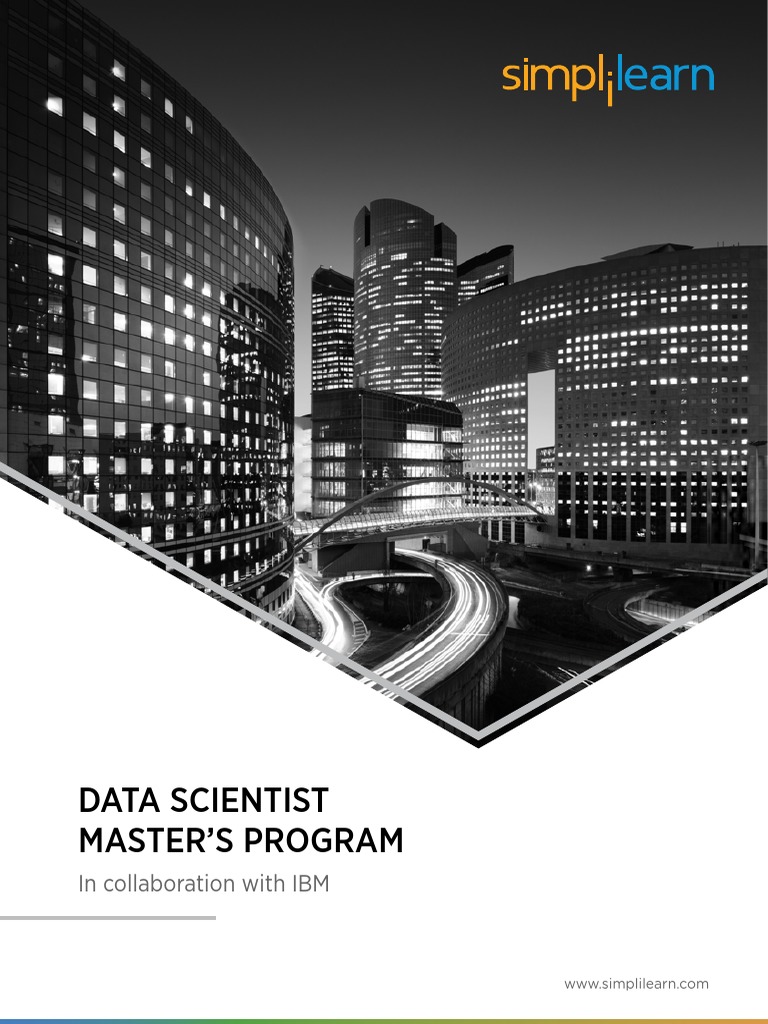 Data Scientist Master Program | PDF | Apache Hadoop | Machine Learning