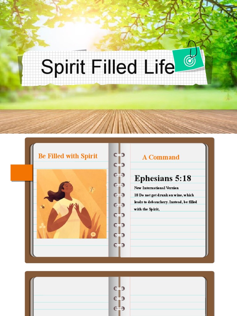Spirit Filled Life | PDF | Jesus | Holy Spirit
