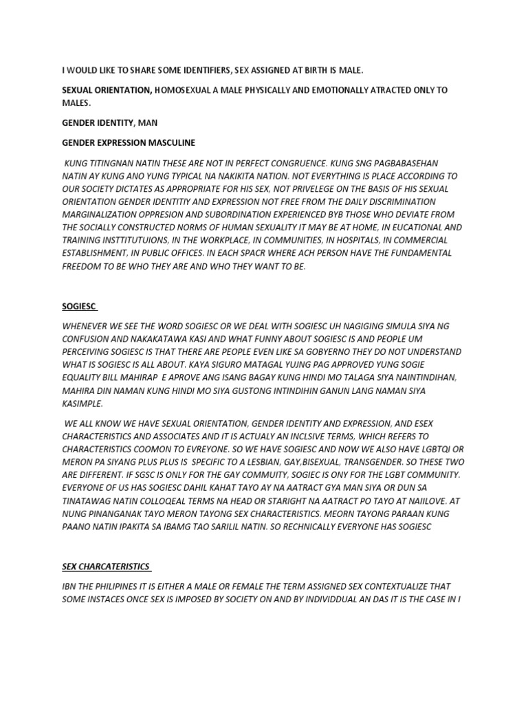 I Would Like To Share Some Identifiers | PDF | Self-Improvement | Lifestyle