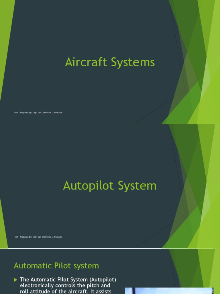 Airsystems PPT 5 Autopilot System | PDF | Computer Engineering ...