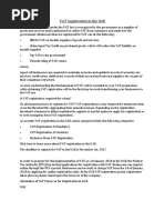 SVat Quick Guide | PDF | Invoice | Value Added Tax