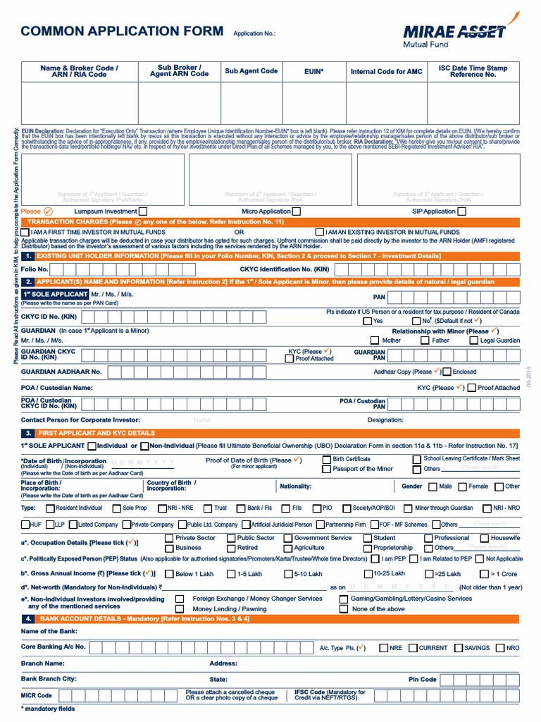 Common Application Form | PDF | Corporations | Business